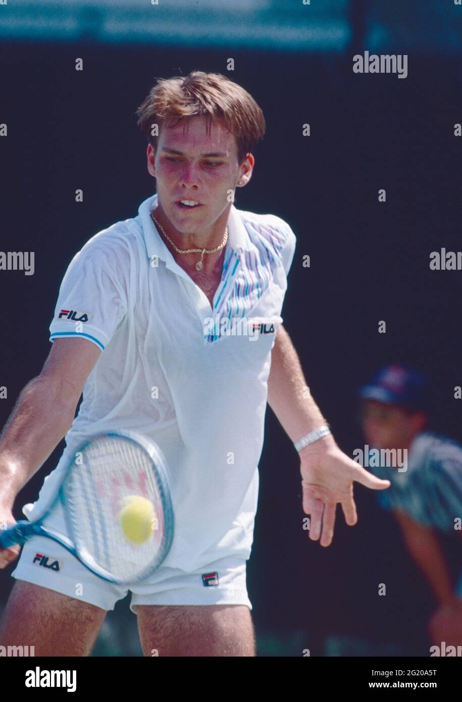 Venezuelan tennis player Nicolas Pereira, Wimbledon, UK 1996 Stock ...