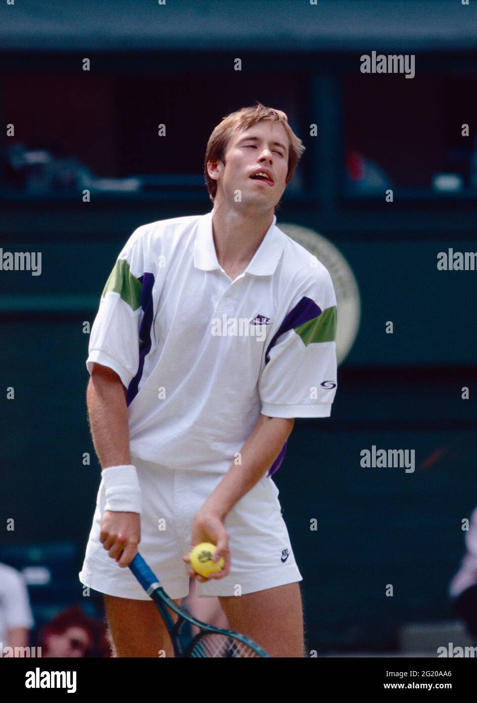 Russian tennis player Andrei Olhovskiy, 1990s Stock Photo - Alamy