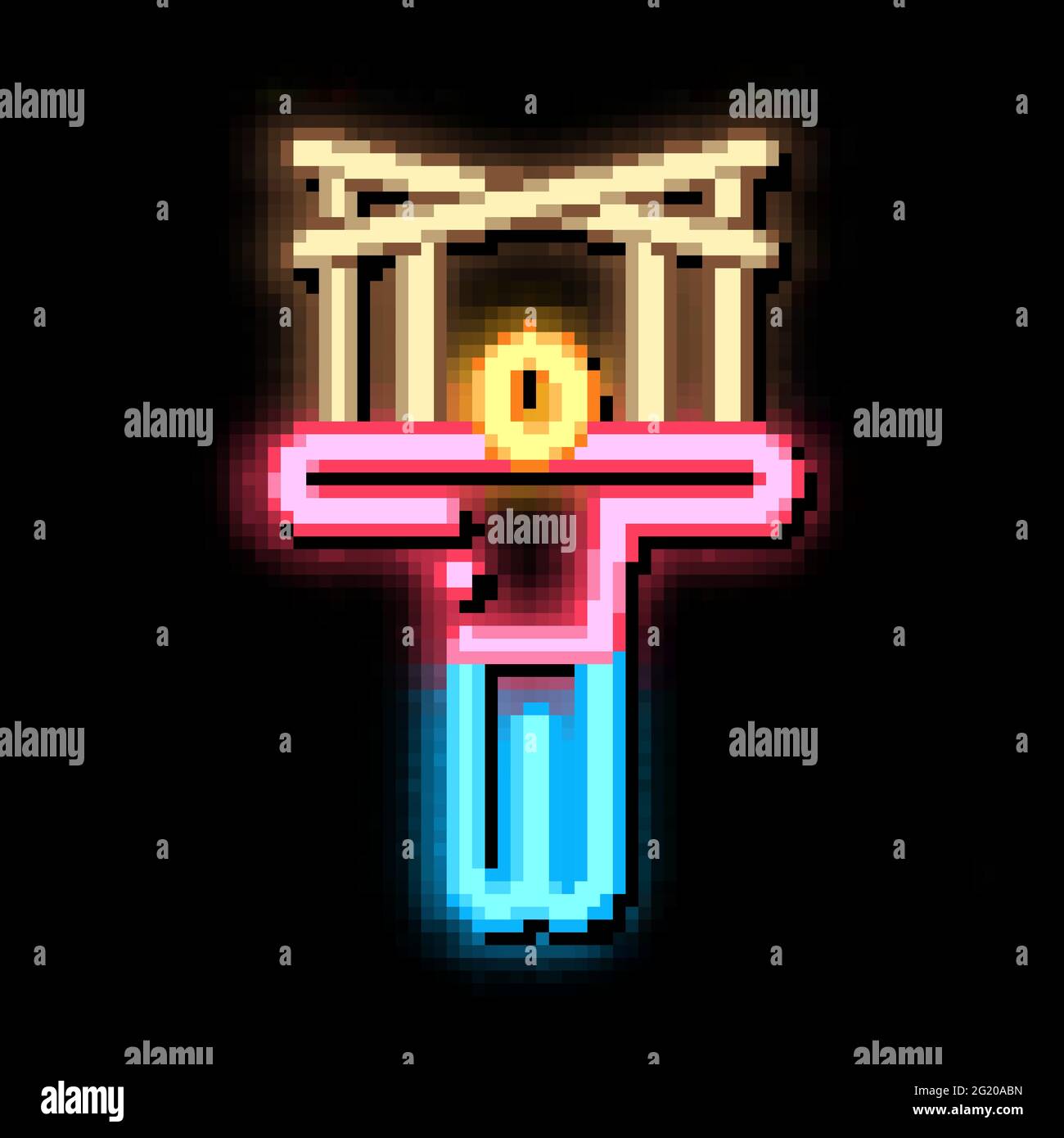 Puppet Show neon glow icon illustration Stock Vector Image & Art - Alamy