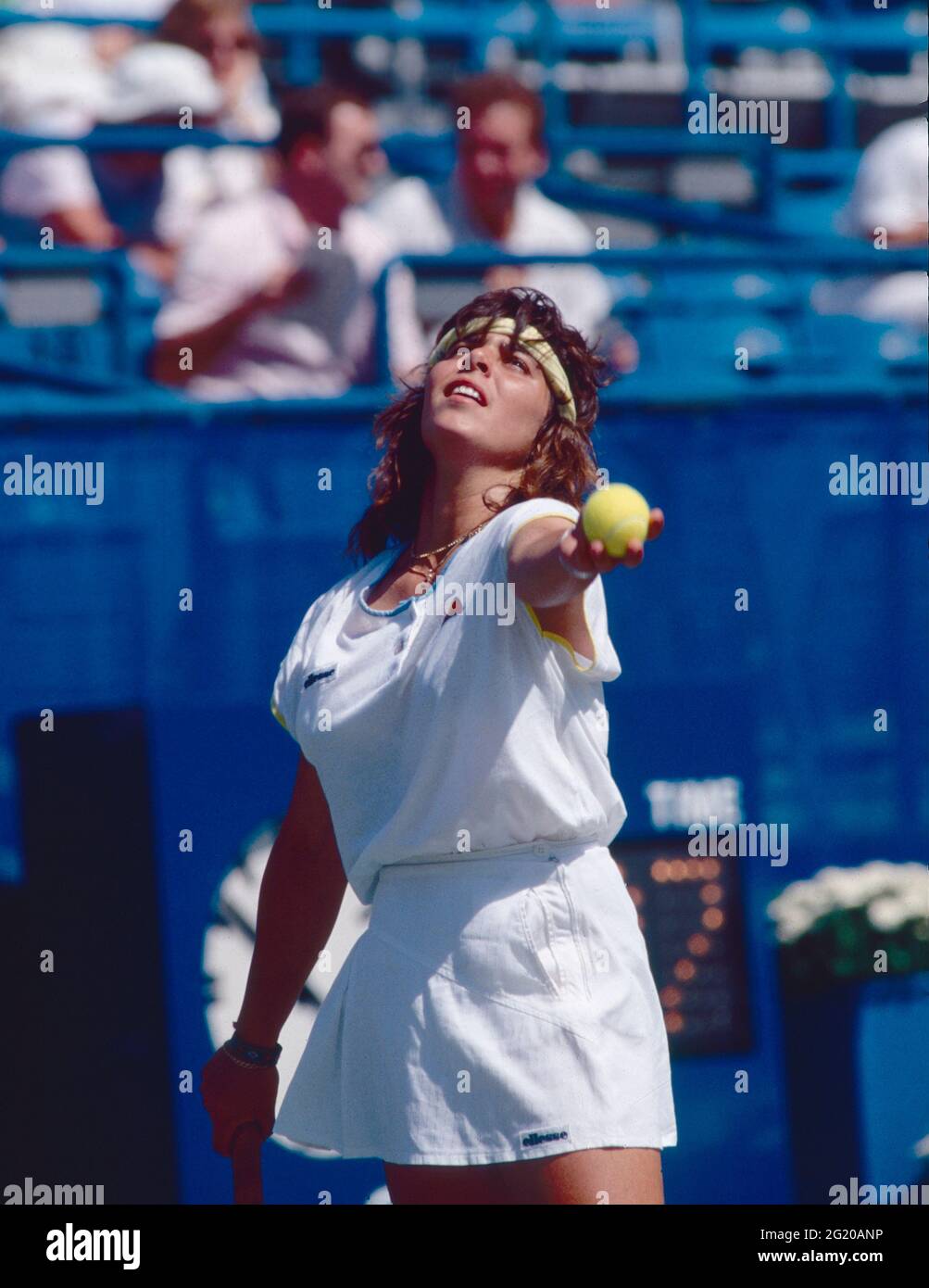 Swiss tennis player Cathy Caverzasio, 1990s Stock Photo - Alamy