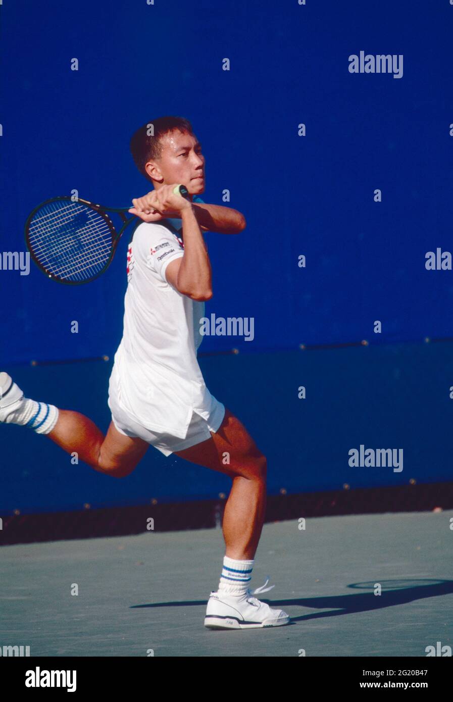 American tennis player Michael Chang, 1989 Stock Photo - Alamy