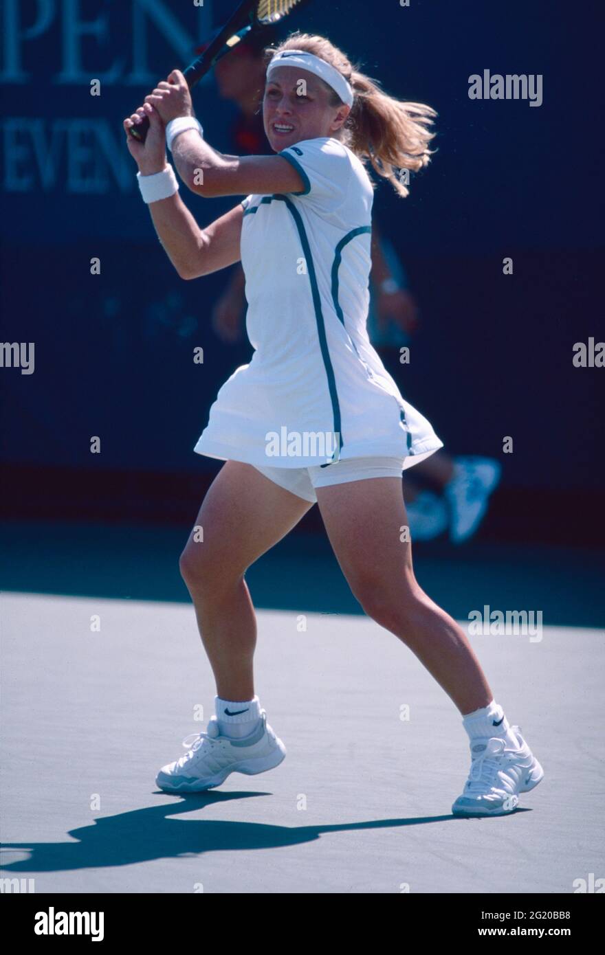 South African tennis player Amanda Coetzer, US Open 1998 Stock Photo ...