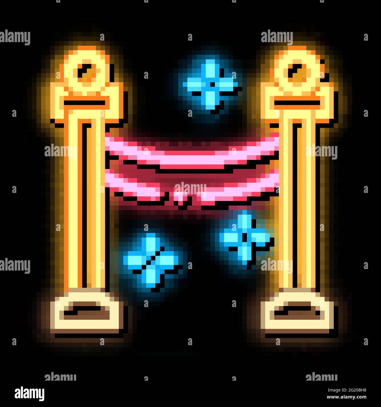 Passage Closed neon glow icon illustration Stock Vector Image & Art - Alamy