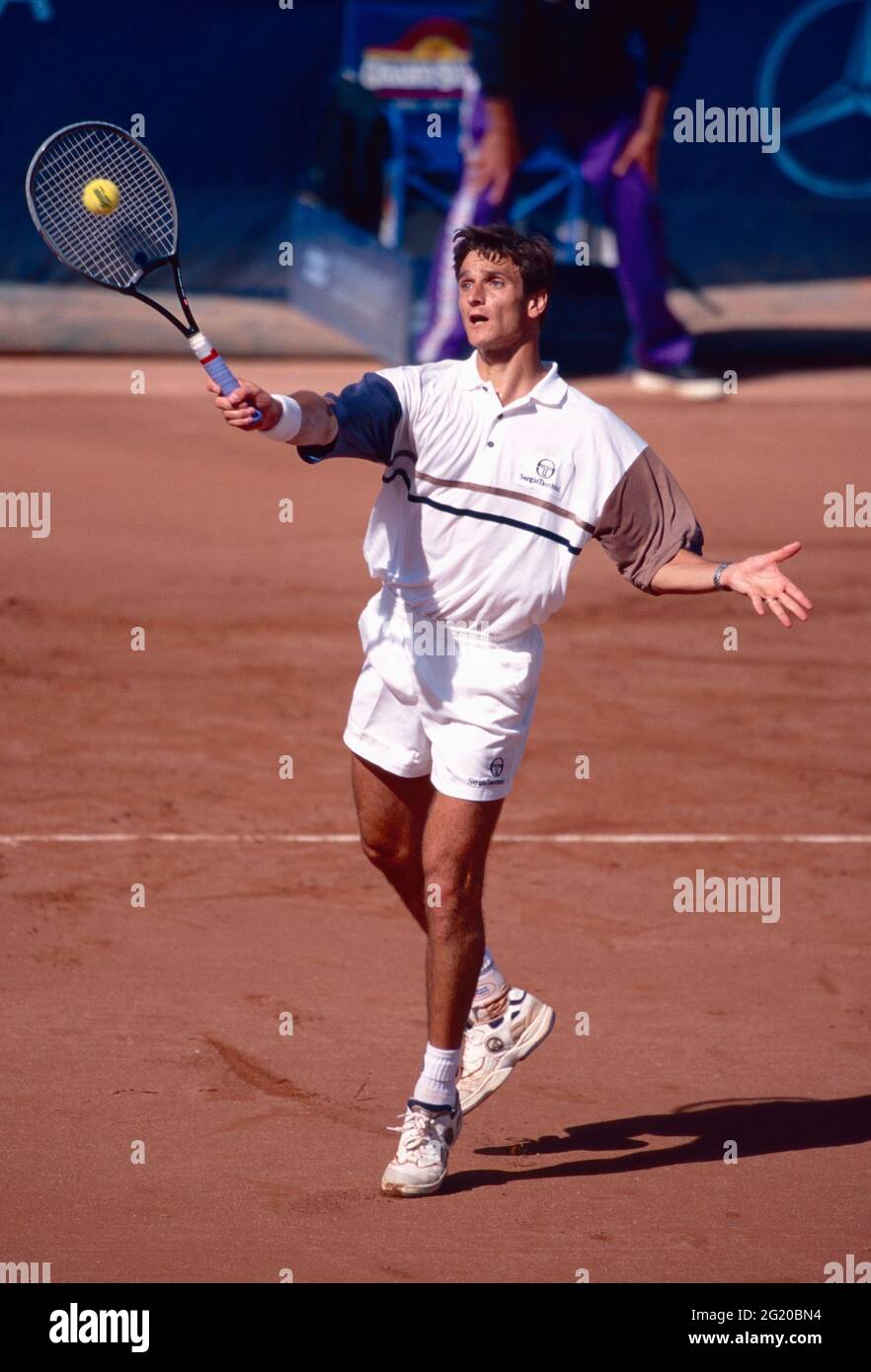 Spanish tennis player Carlos Costa, 1990s Stock Photo - Alamy