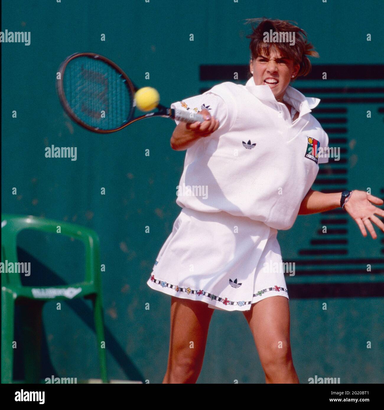 American tennis player Jennifer Capriati, Roland Garros, France 1989 ...