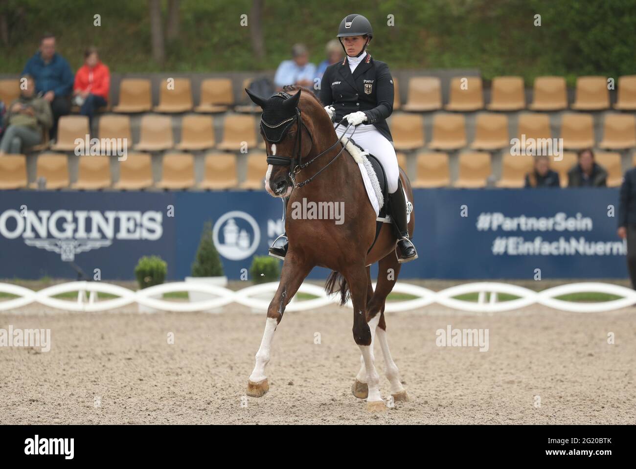 Balve, Germany. 06th June, 2021. Equestrian sport: German Championship ...