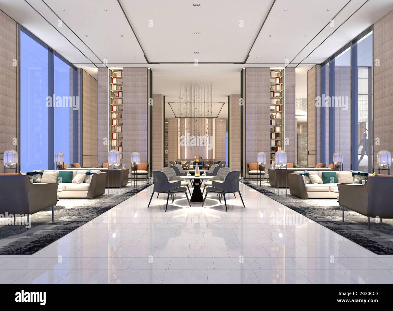 White space office wall hi-res stock photography and images - Alamy