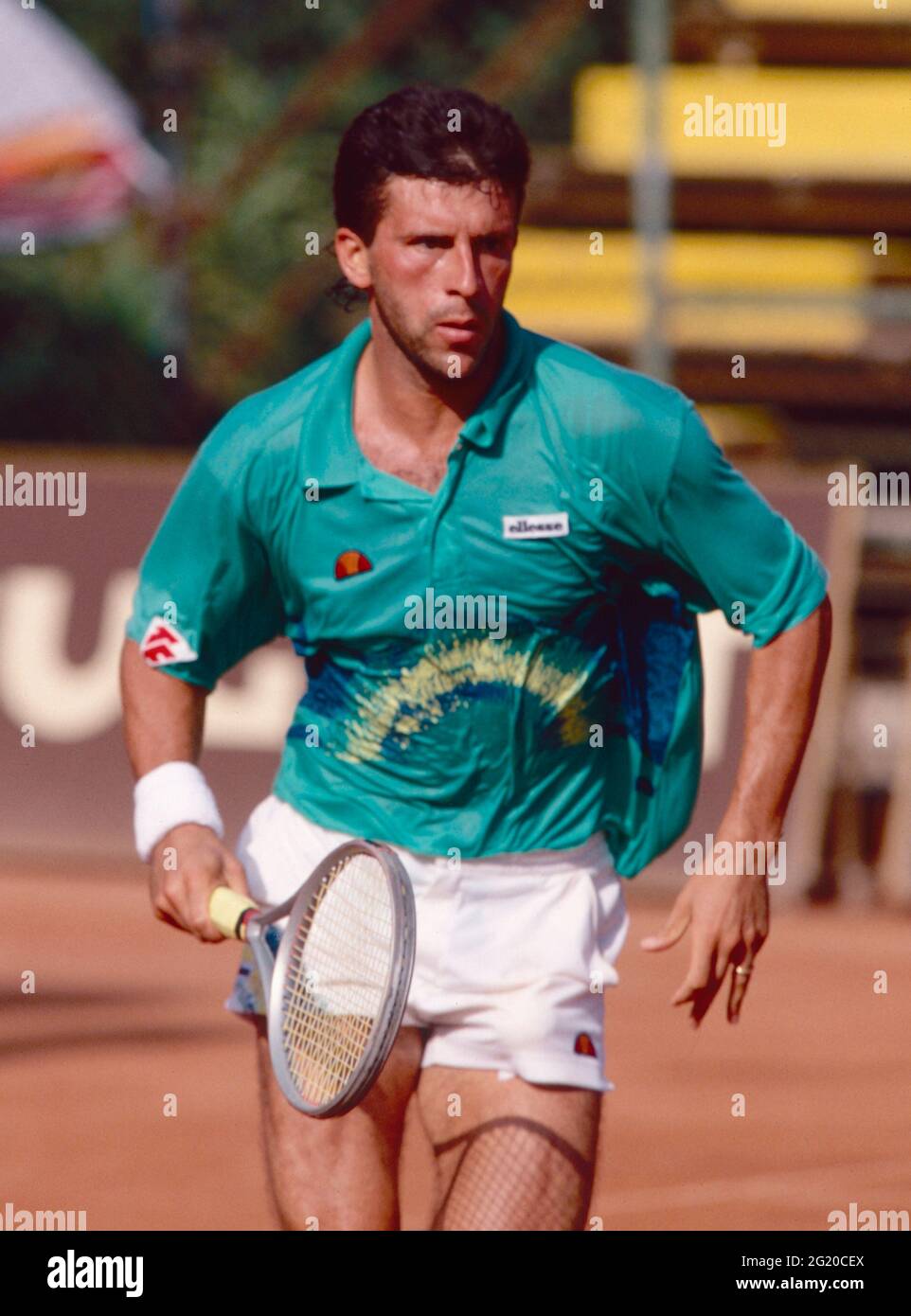 Italian tennis player Massimo Cierro, 1991 Stock Photo - Alamy