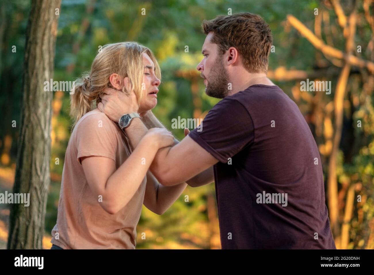 Jack Reynor and Florence Pugh in a scene from the ©A24 new movie ...