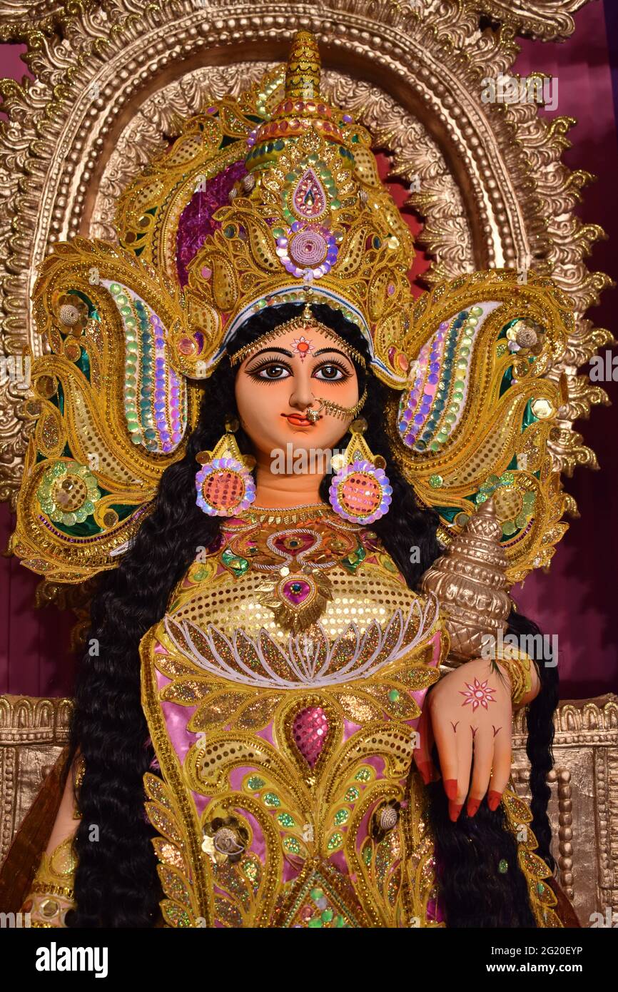 Idol of godess kali hi-res stock photography and images - Alamy