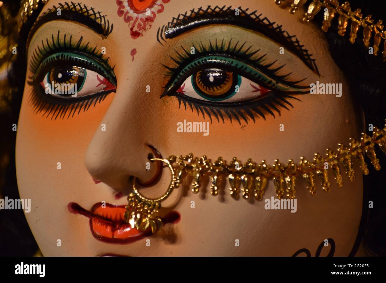 Bengali Goddess Durga Stock Photo - Alamy