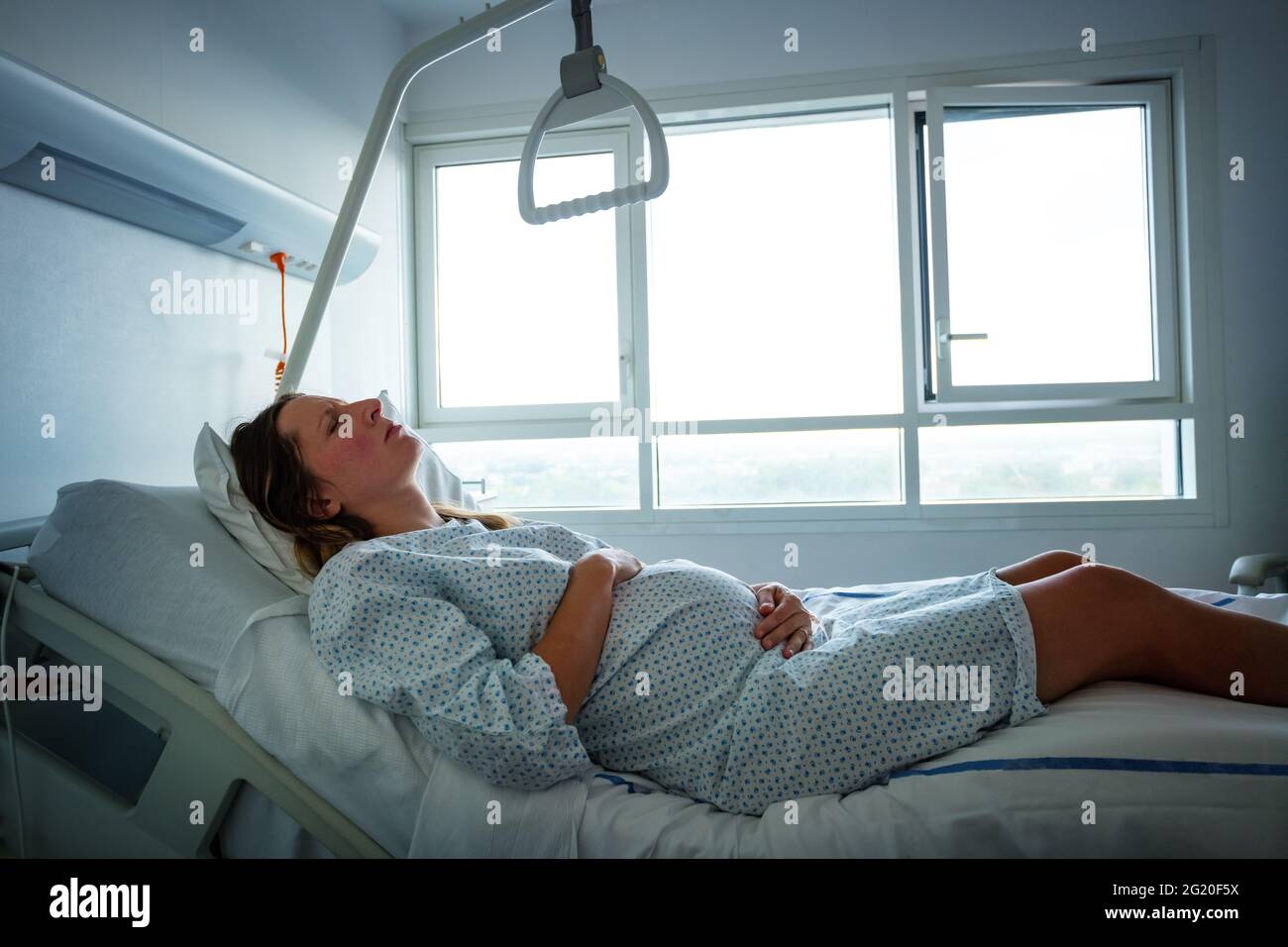During labor hi-res stock photography and images - Alamy