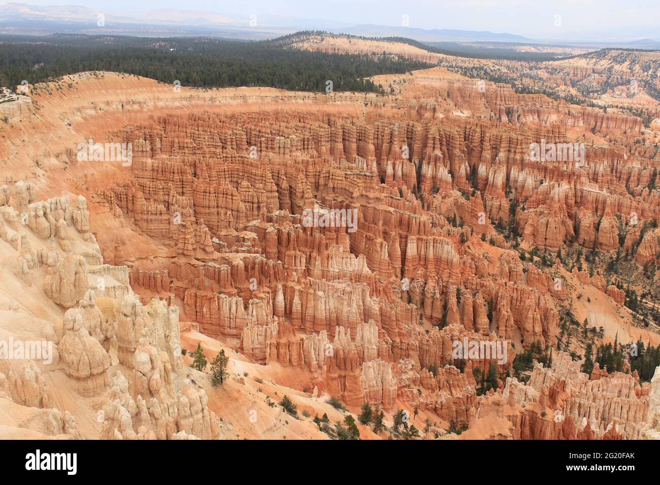 red rock formation utah bryce formation Stock Photo - Alamy
