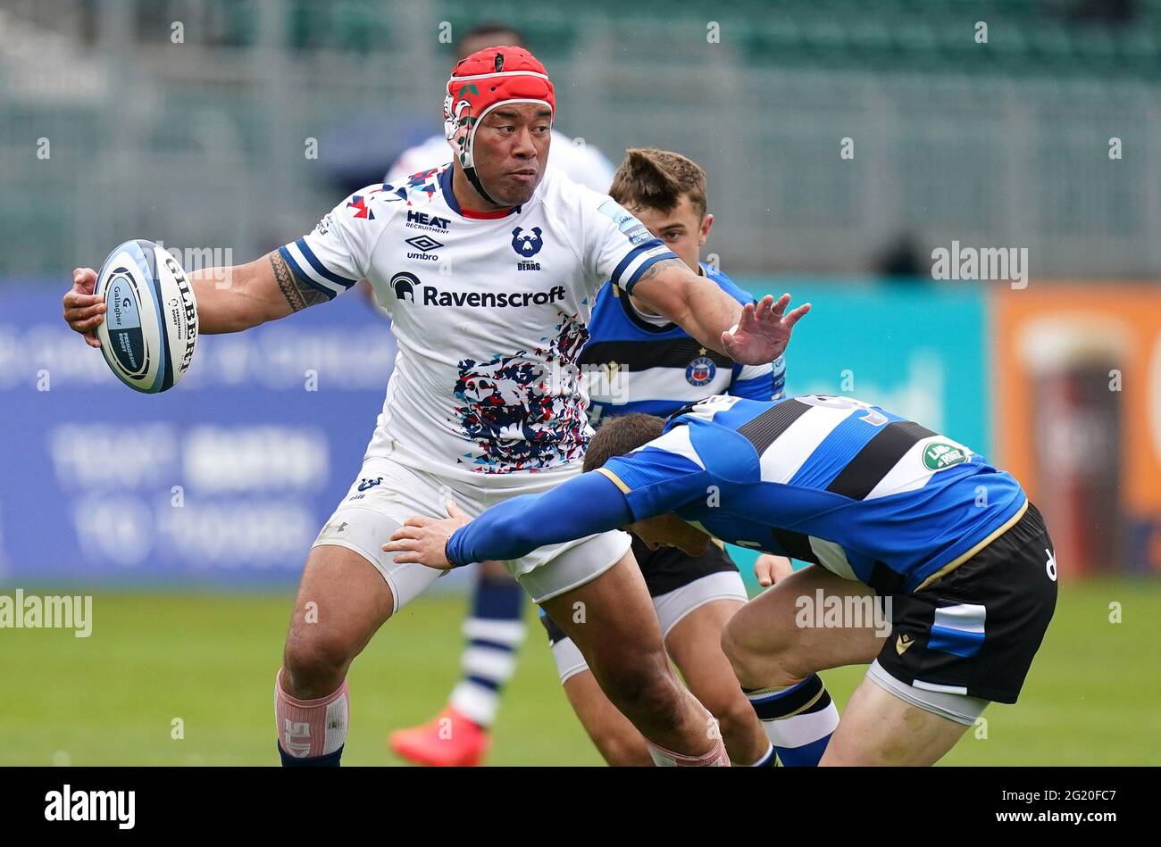 File photo dated 8-05-2021 of Bristol Bears' Siale Piutau getting ...