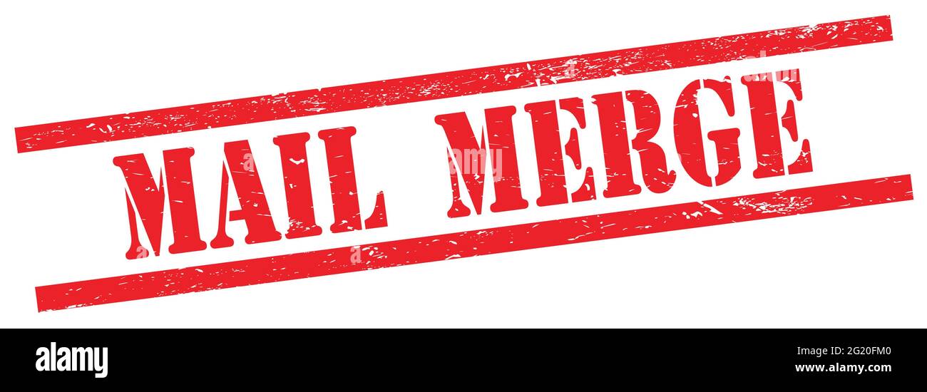 Mail merge word hi-res stock photography and images - Alamy