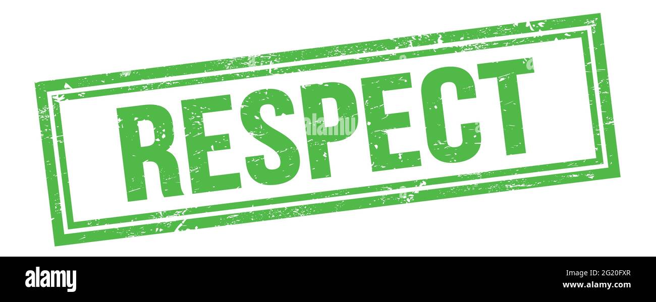 Respect rubber stamp hi-res stock photography and images - Alamy