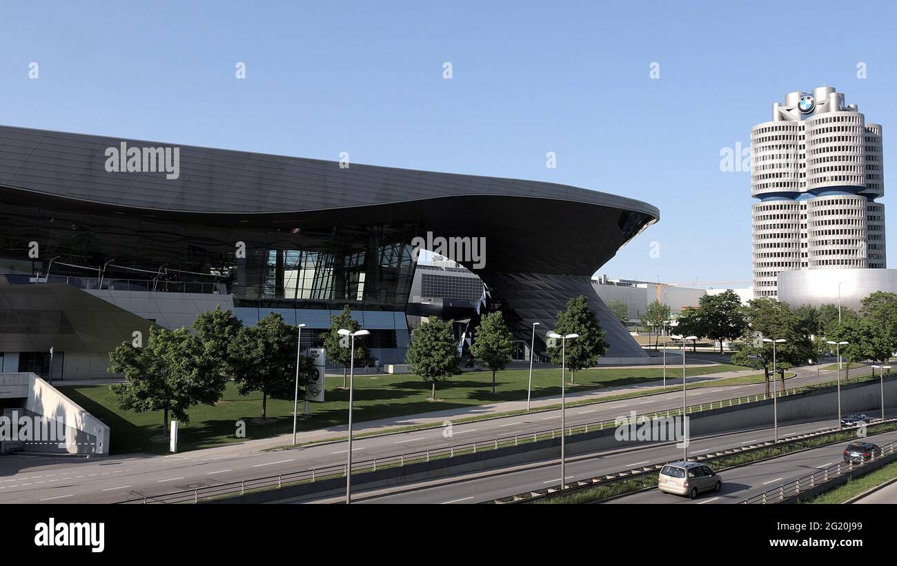BMW World building at BMW headquarter Munich - MUNICH, GERMANY - JUNE ...