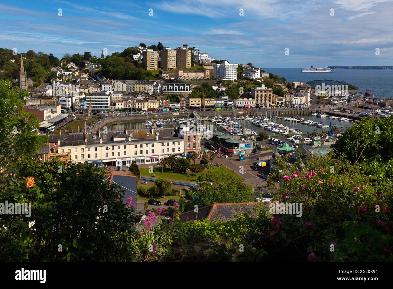 English riviera seaside town hi-res stock photography and images - Alamy