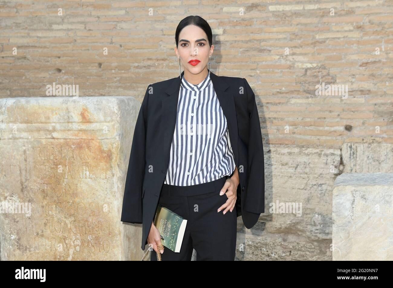 Rome, Italy. 07th June, 2021. Rocio Munoz Morales attends the 15th ...