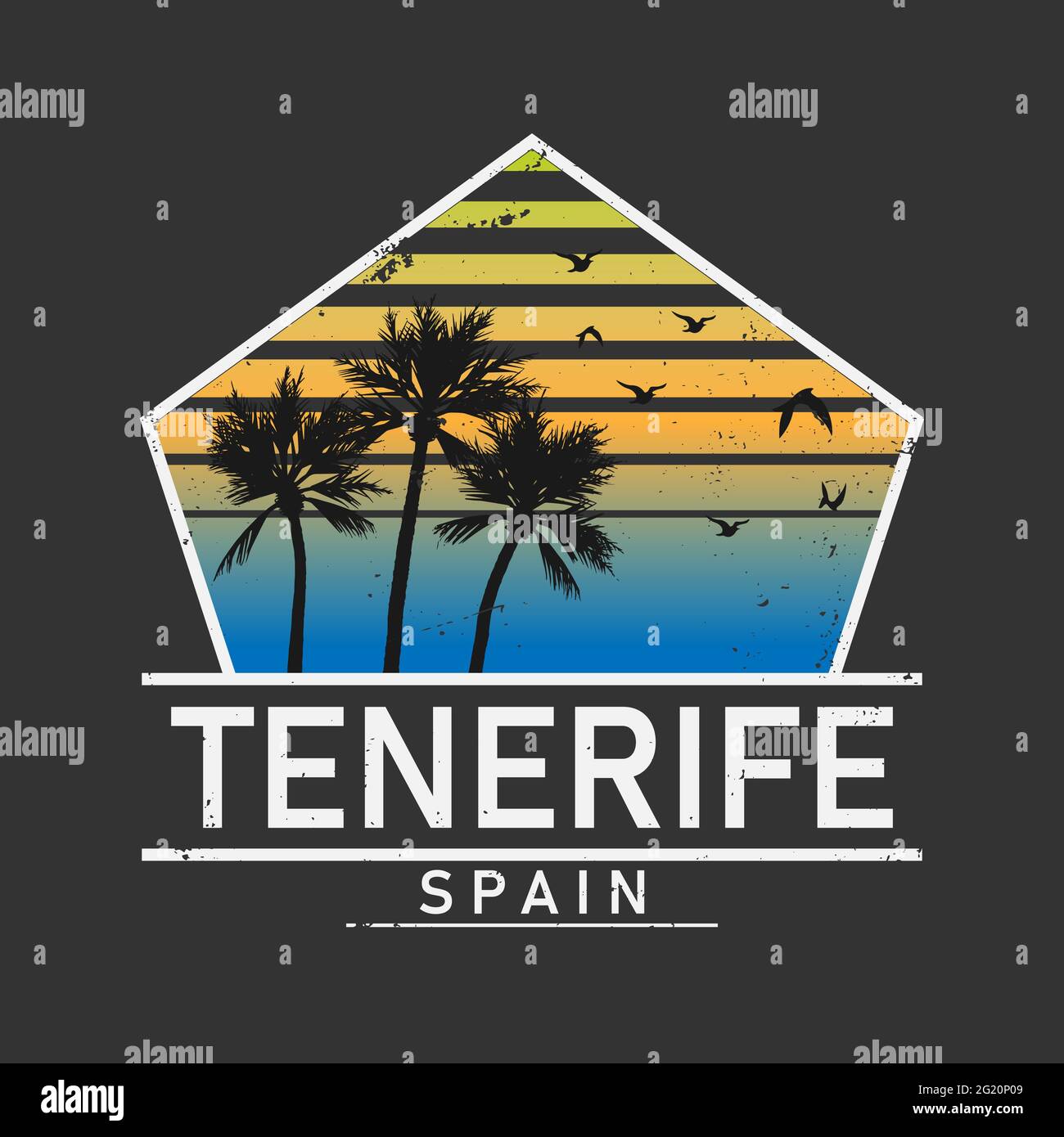 Tenerife stamp hi-res stock photography and images - Alamy