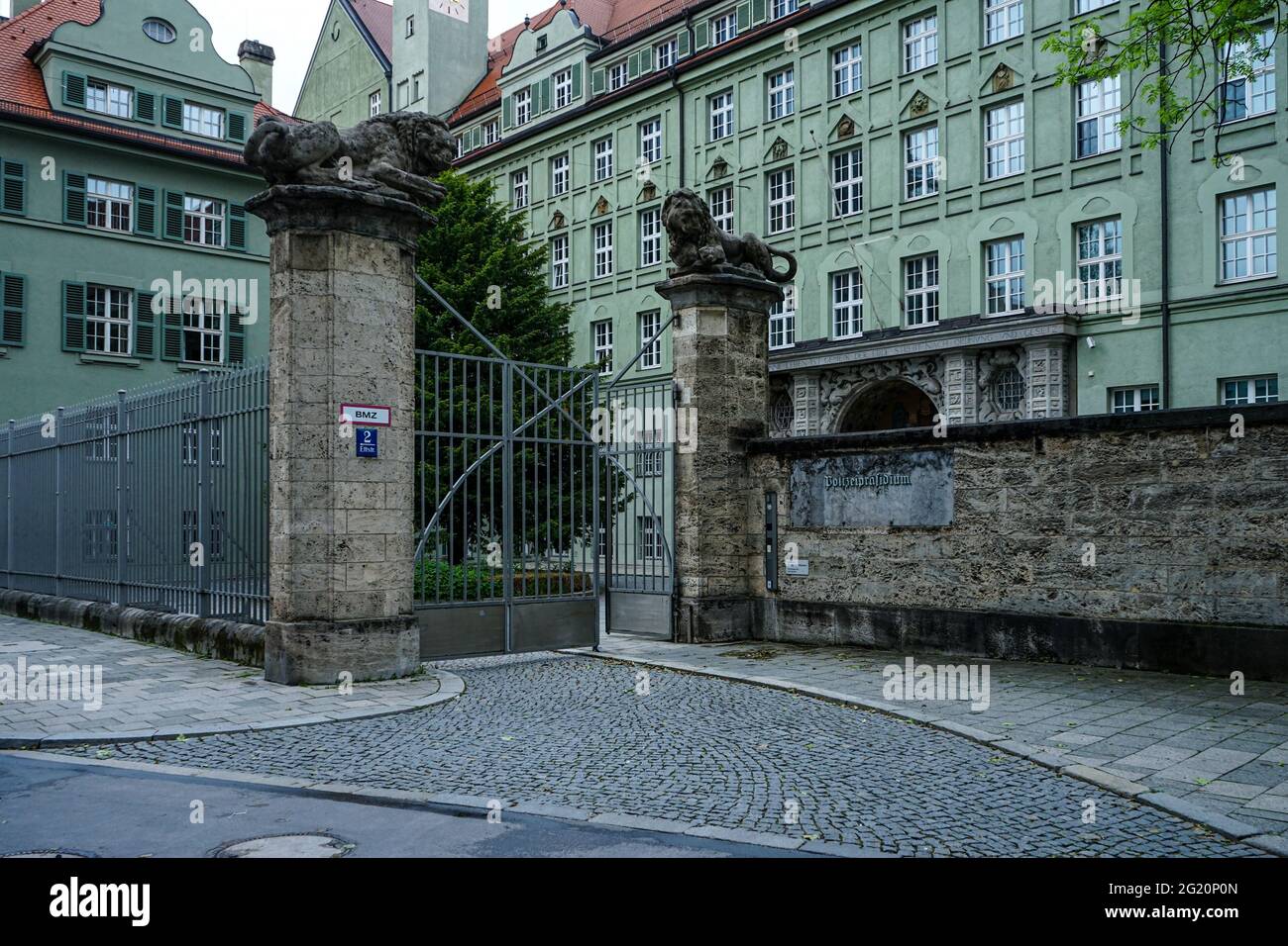 Old police house hi-res stock photography and images - Alamy