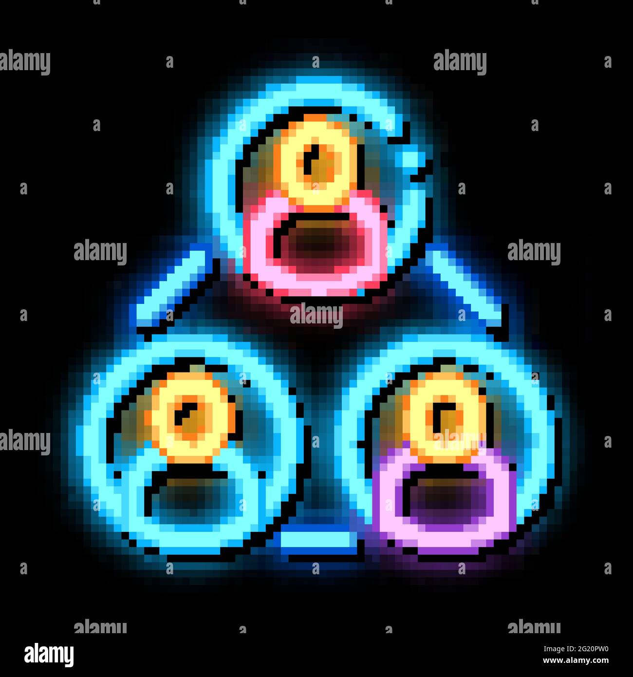 group leader neon glow icon illustration Stock Vector Image & Art - Alamy