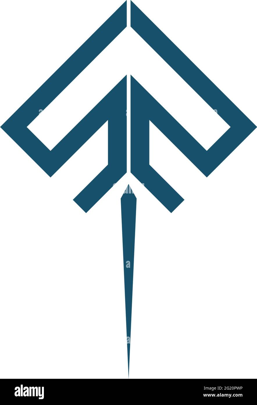 Stingray icon logo design concept template illustrtation vector Stock ...