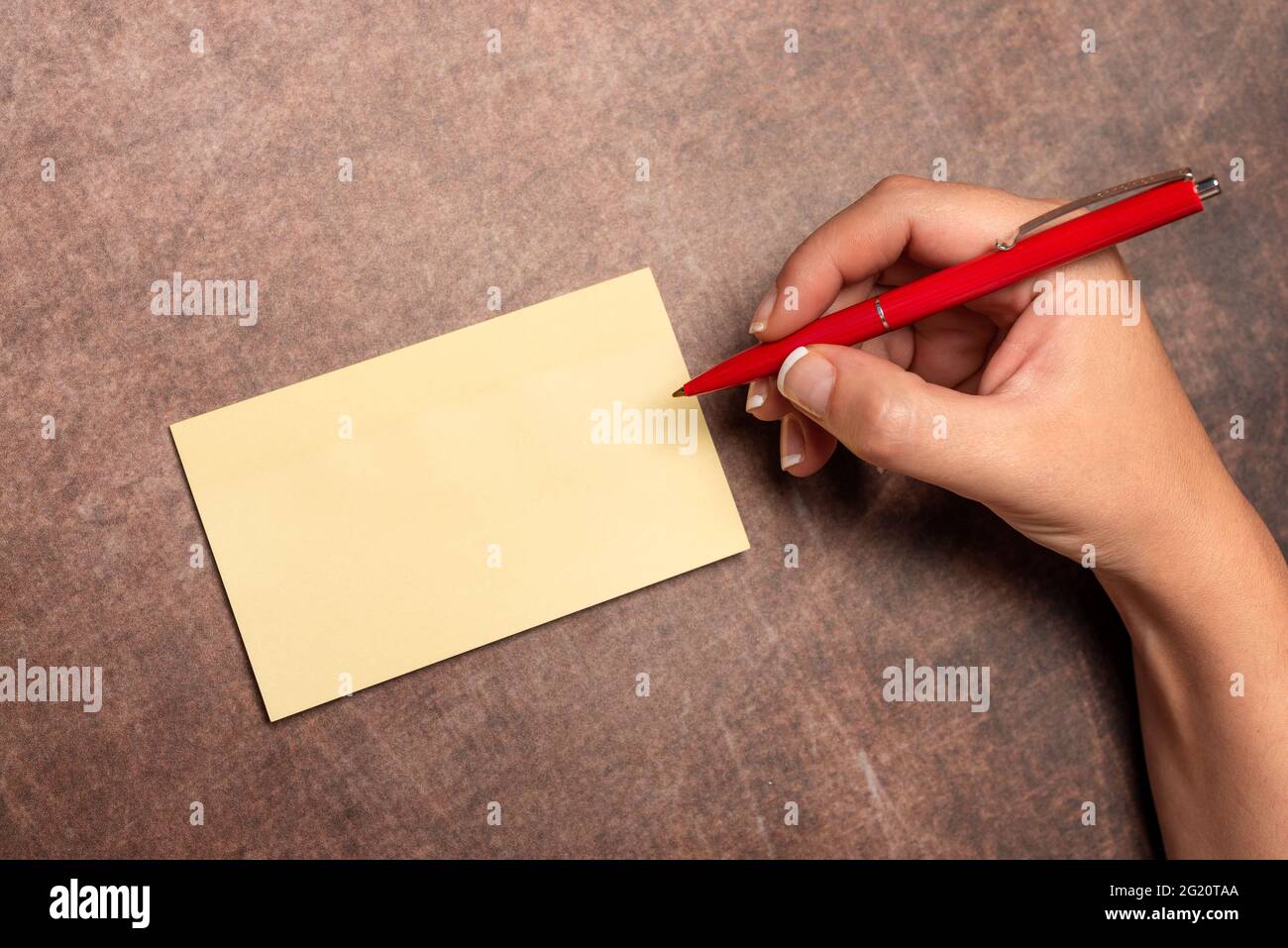 Writing Important Notes Drawing New Design Composing Letter Ideas ...