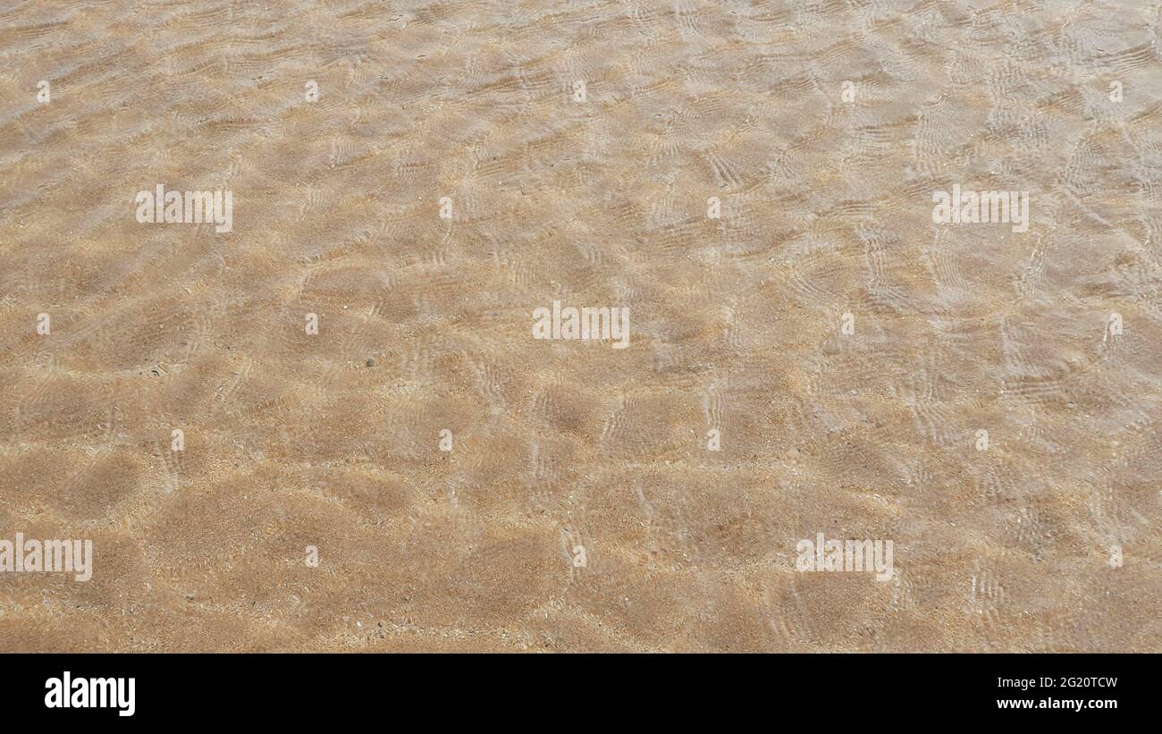 Patterns in sand Stock Photo - Alamy