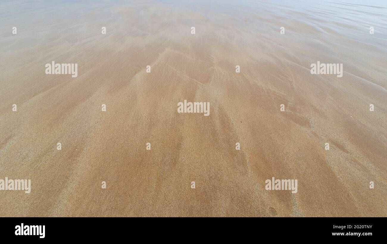 Patterns in sand Stock Photo - Alamy