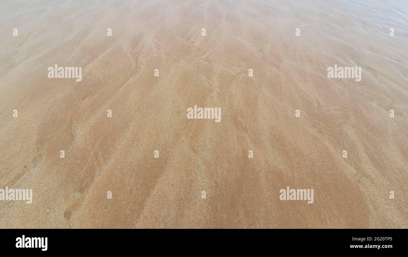 Patterns in sand Stock Photo - Alamy
