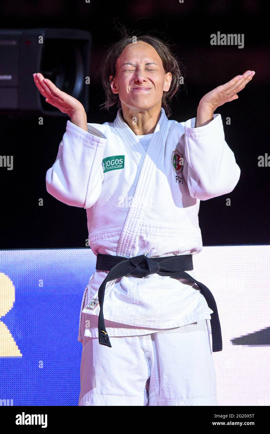 BUDAPEST, HUNGARY - JUNE 7: Joana Ramos of Portugal during the World ...