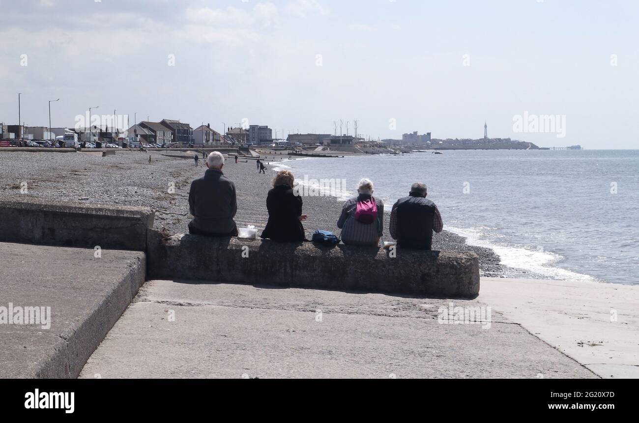 Staycation in the UK. Blackpool UK Stock Photo - Alamy