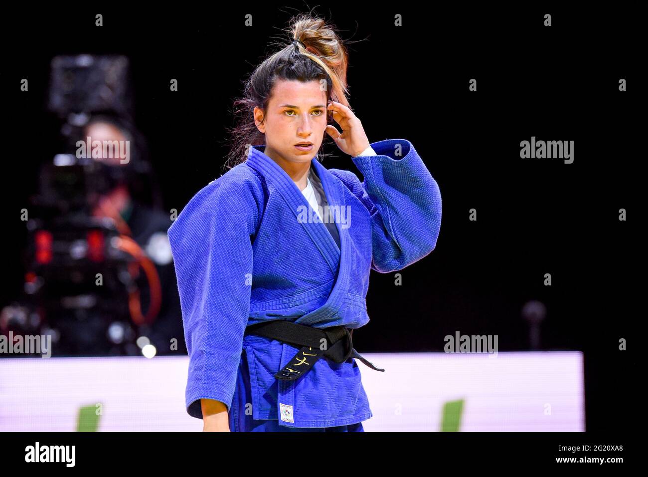 BUDAPEST, HUNGARY - JUNE 7: Ana Box Perez of Spain during the World ...