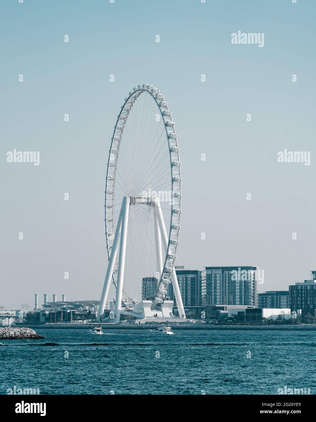 Dubai eye new attraction in Dubai, creates beautiful scenary Stock ...