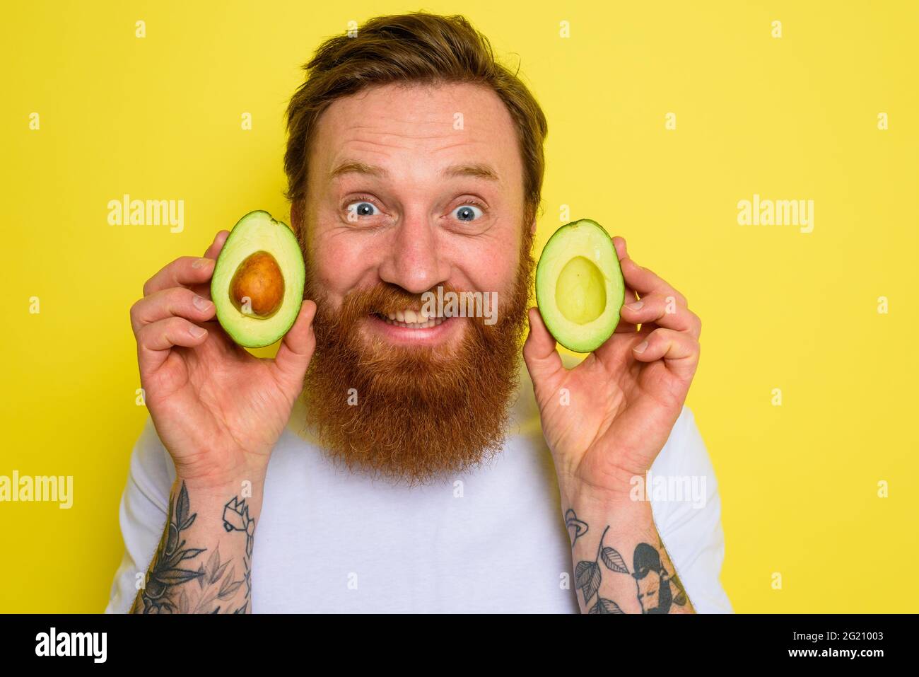 Man avocado hi-res stock photography and images - Alamy