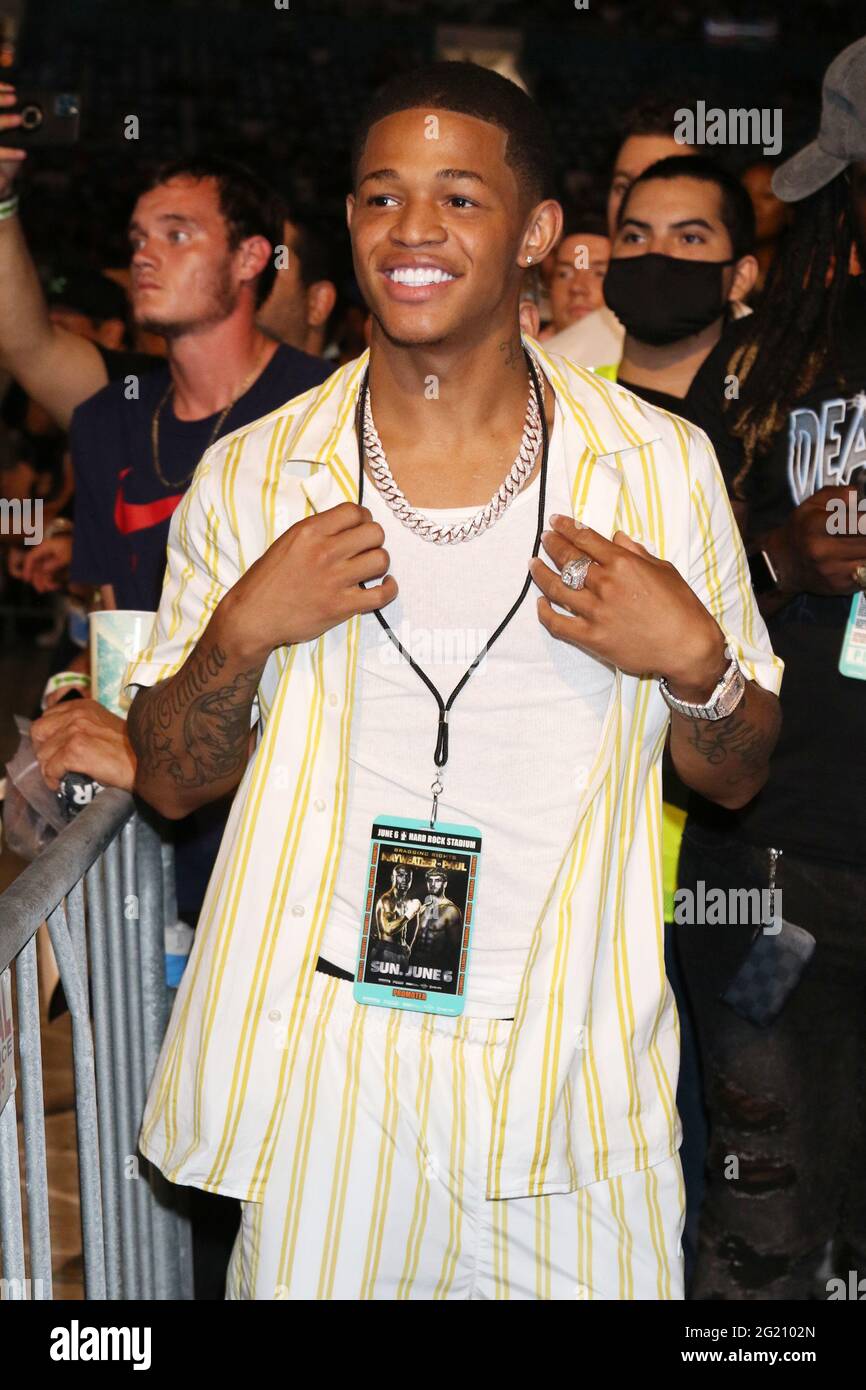 Miami Gardens FL, USA. 06th June, 2021. YK Osiris at the Floyd ...