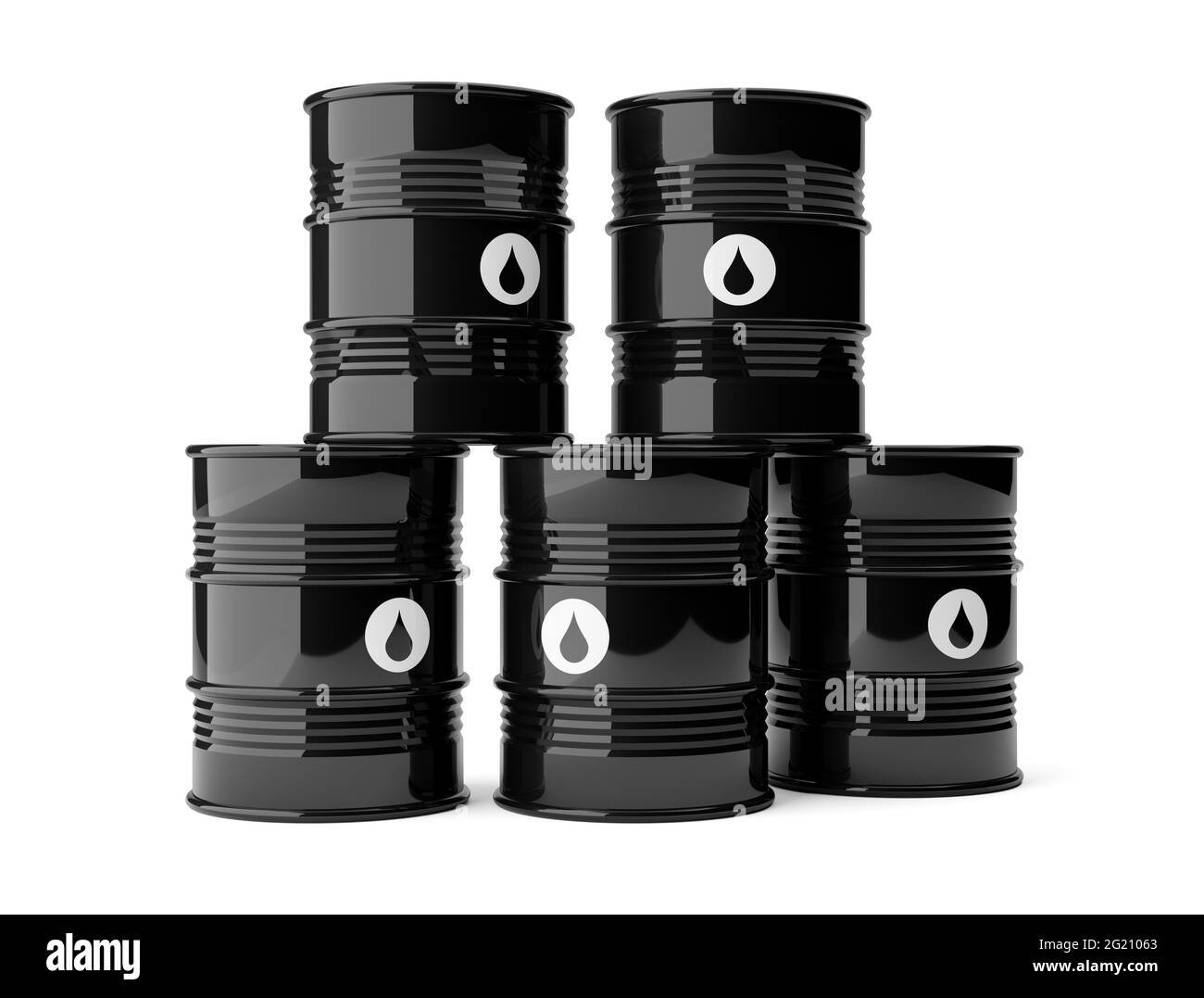 Oil barrel stack illustration hi-res stock photography and images - Alamy
