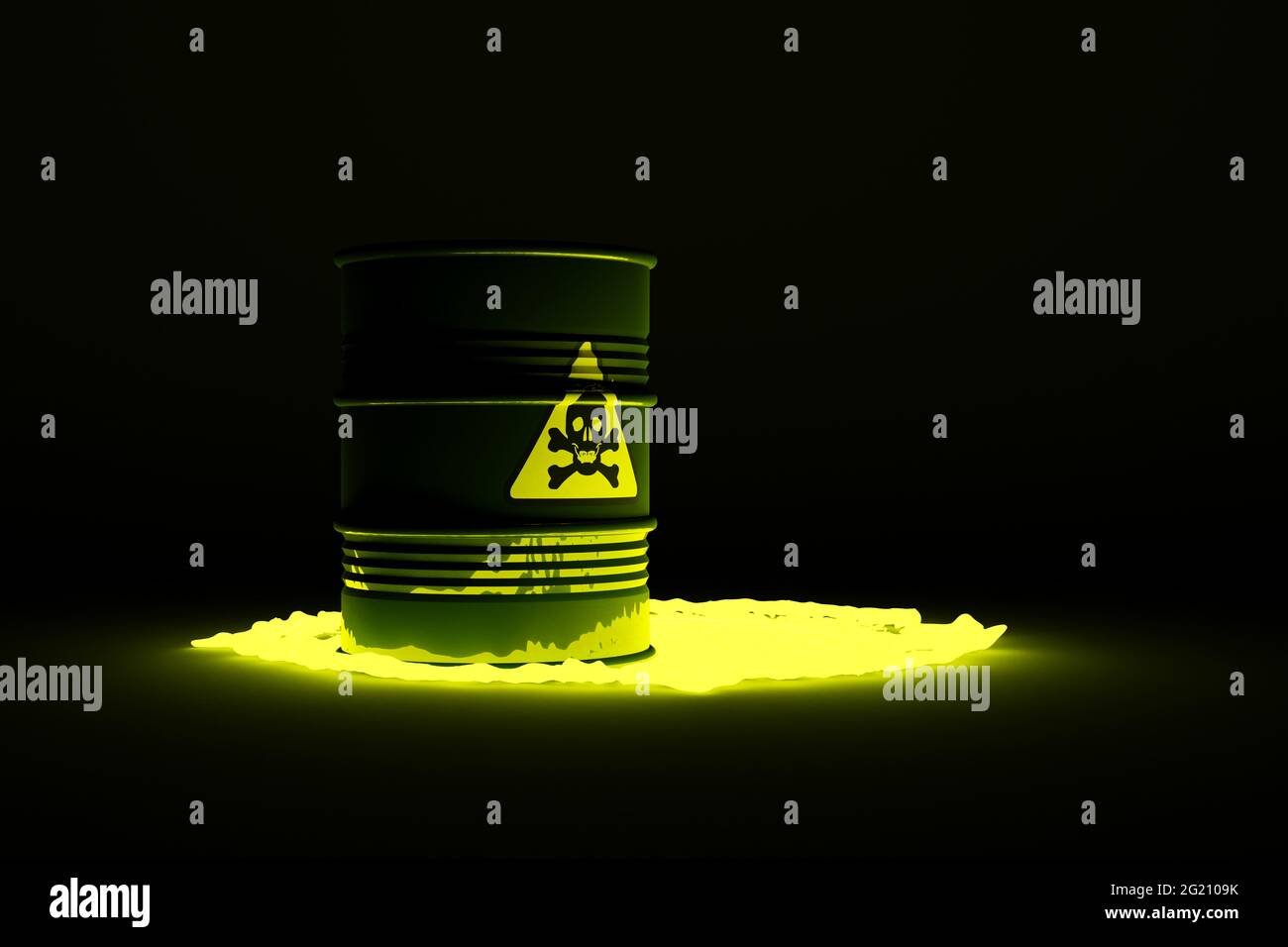Danger poison skull yellow sign hi-res stock photography and images - Alamy