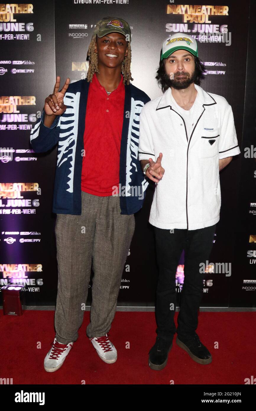 Miami Gardens FL, USA. 06th June, 2021. Myles O'Neal and Adam Sevani at ...
