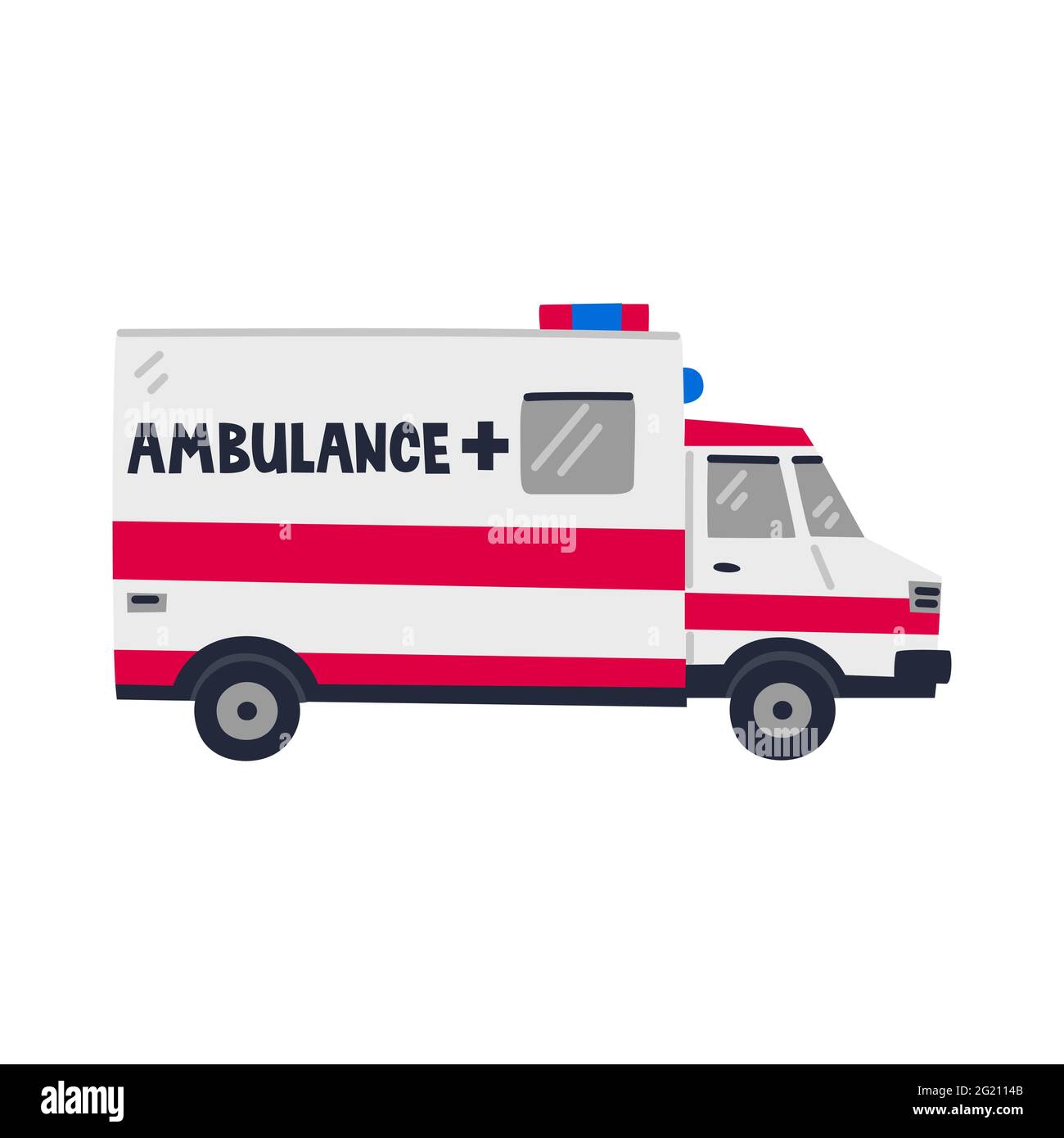 Cartoon Ambulance High Resolution Stock Photography and Images - Alamy