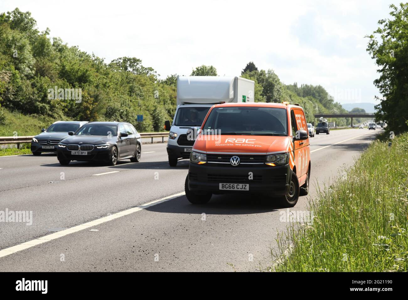 Rac breakdown vehicle hi-res stock photography and images - Alamy