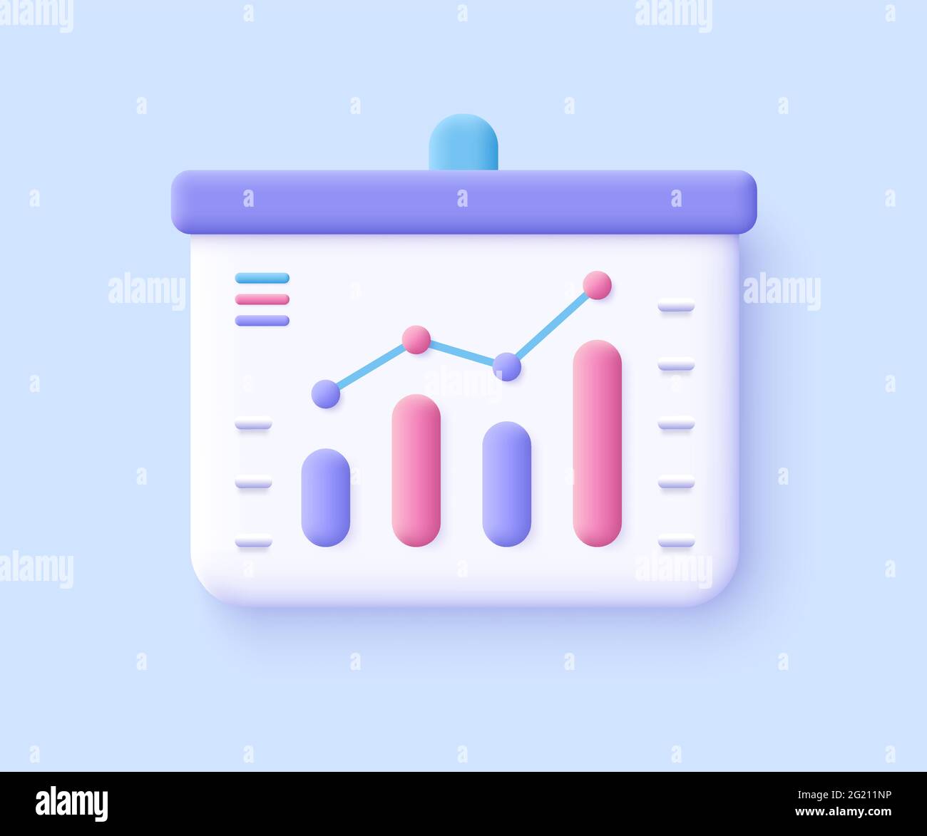Sales, increase money growth icon, progress marketing. 3d vector ...