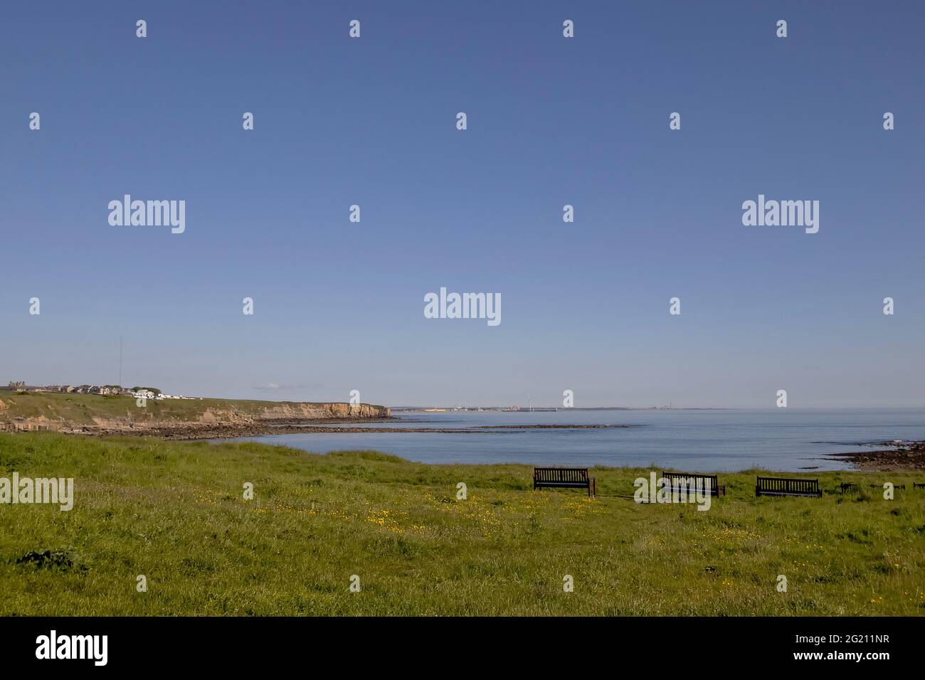 North sea whitley bay hi-res stock photography and images - Alamy