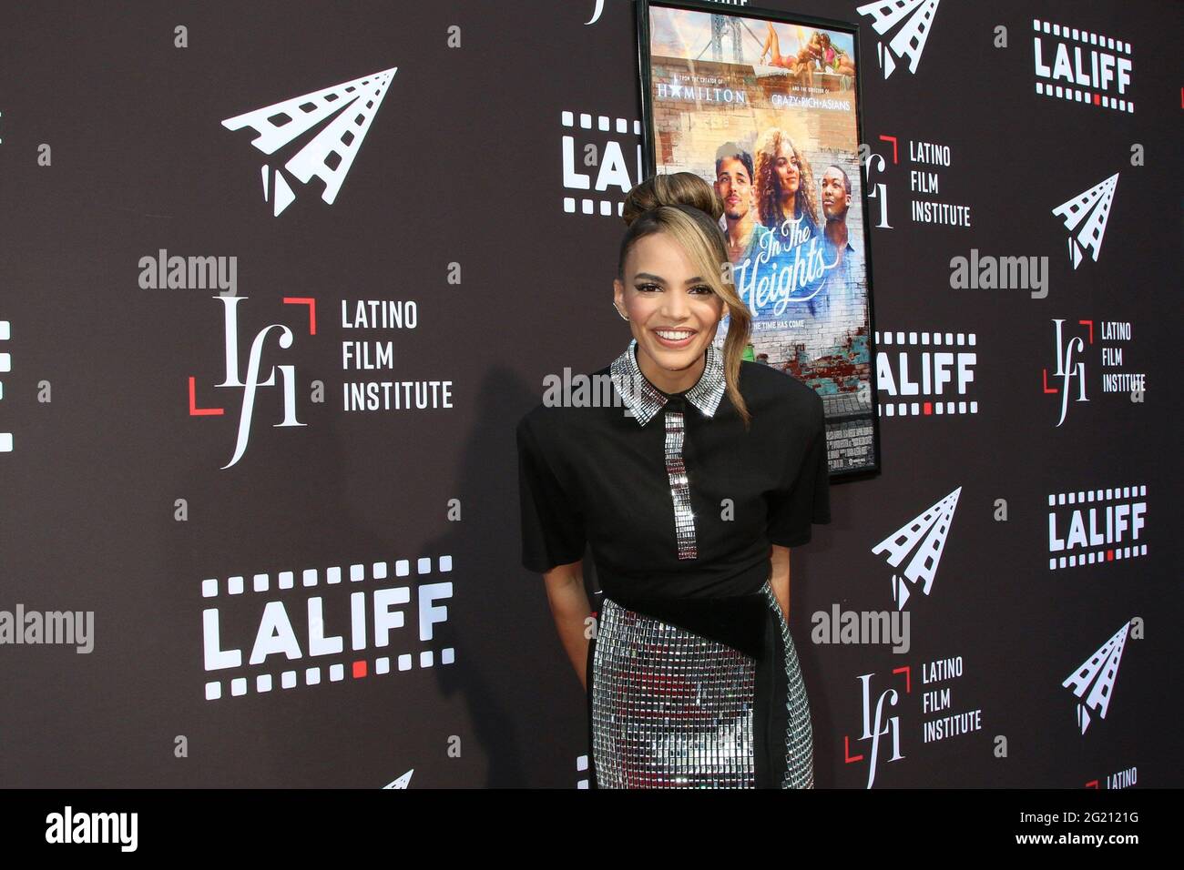 Los Angeles, CA. 4th June, 2021. Leslie Grace at arrivals for IN THE ...