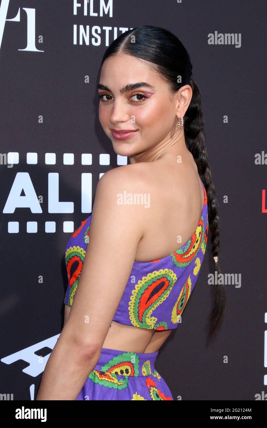 Los Angeles, CA. 4th June, 2021. Melissa Barrera at arrivals for IN THE ...