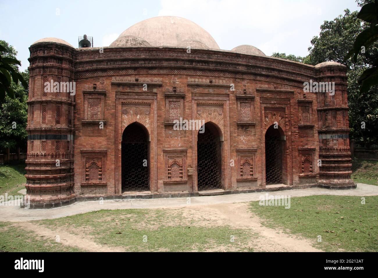 The Khania Dighi Mosque, also known as Rajbibi Masjid in Chapai ...
