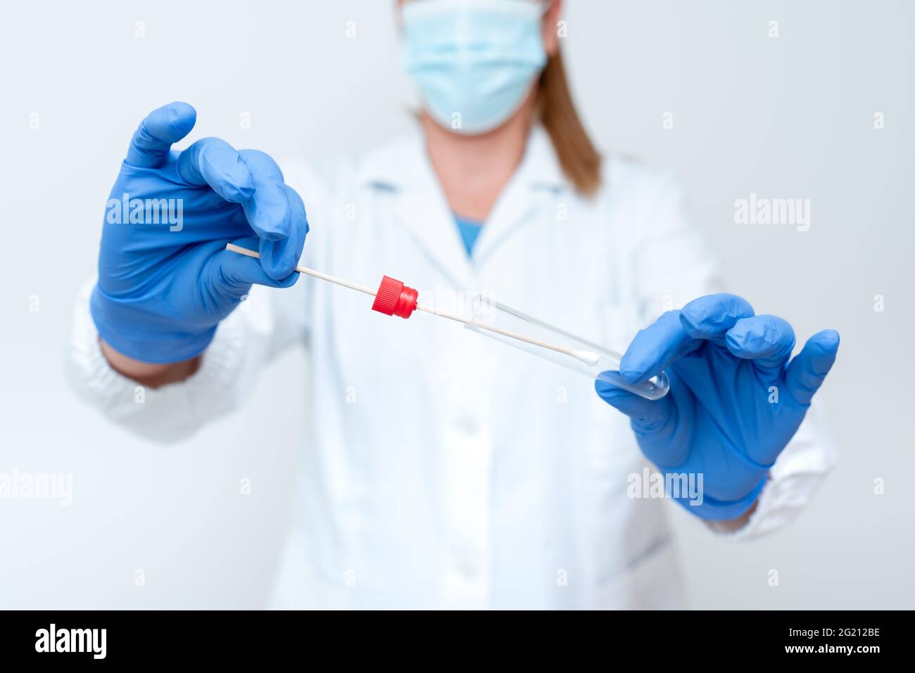 Presenting Analyzing Medical Specimen Displaying Test Samples ...