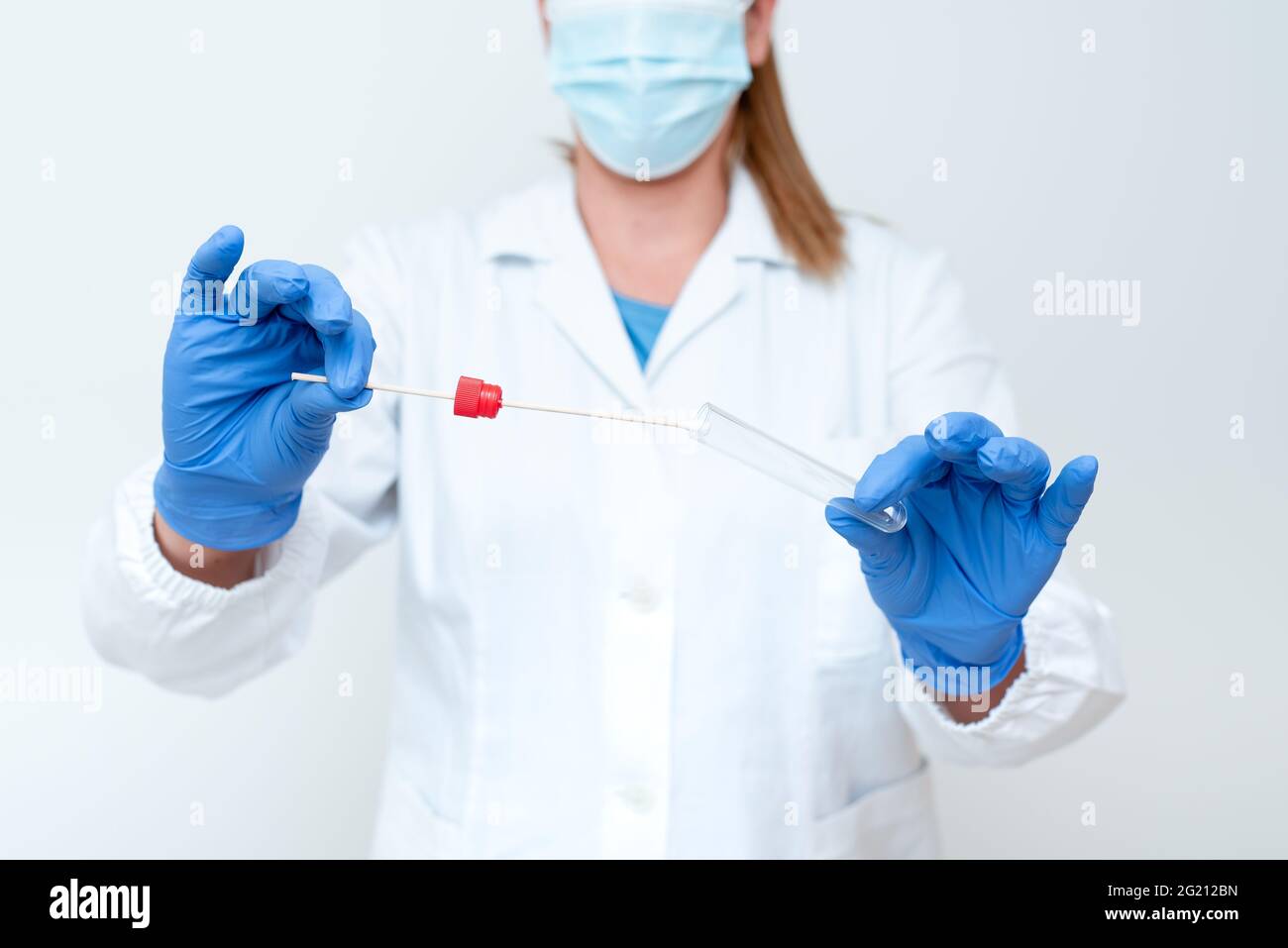 Presenting Analyzing Medical Specimen Displaying Test Samples ...