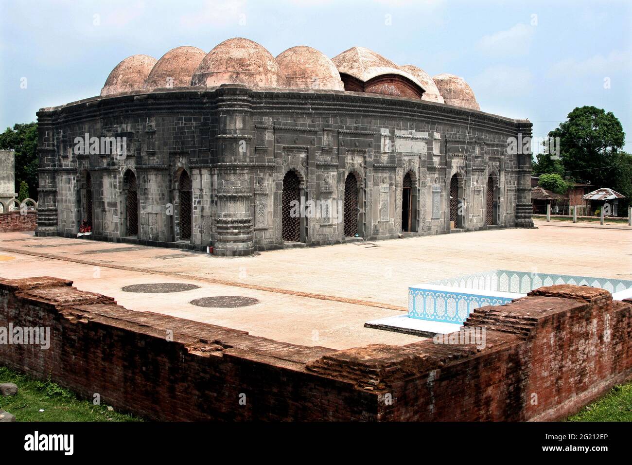 The Chhota Sona Mosque in Chapai Nawabganj, Rajshahi. This ornamental ...